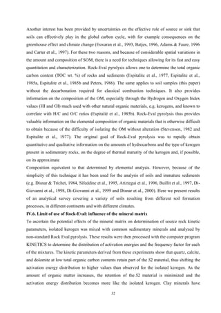 Use of Rock-Eval pyrolysis | DOC