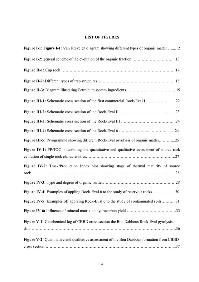 Use of Rock-Eval pyrolysis | DOC | Chemistry | Science