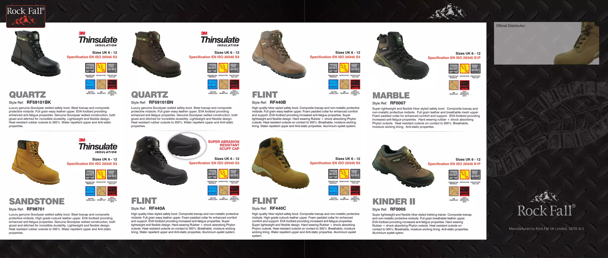 Rock Fall UK Brand Leaflet | PDF