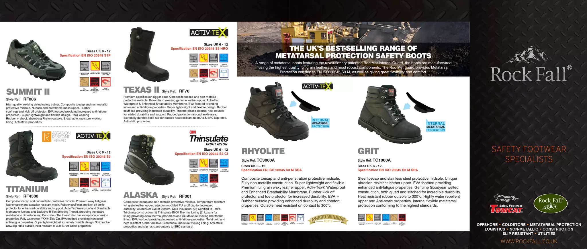 Rock Fall UK Brand Leaflet | PDF