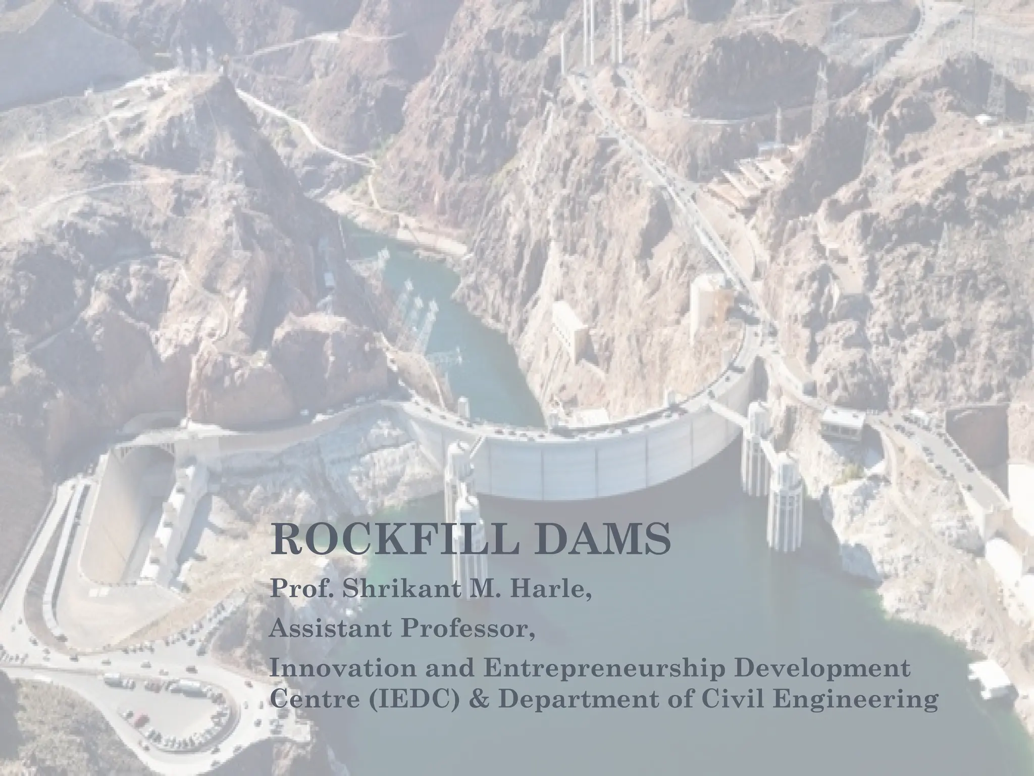 -- Rockfill-Dam constrcution and design and management | PPTX | Civil ...