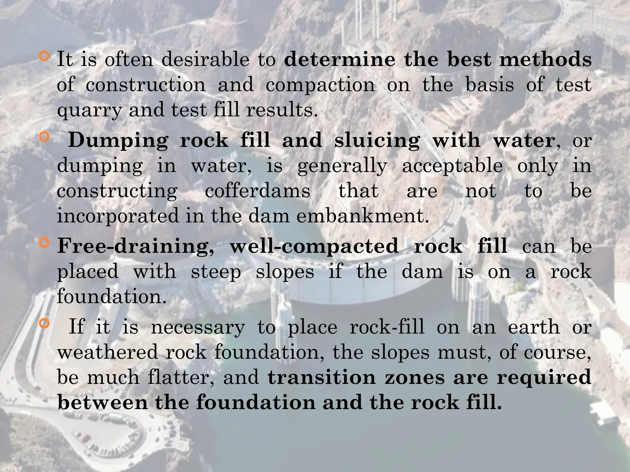 -- Rockfill-Dam constrcution and design and management | PPTX