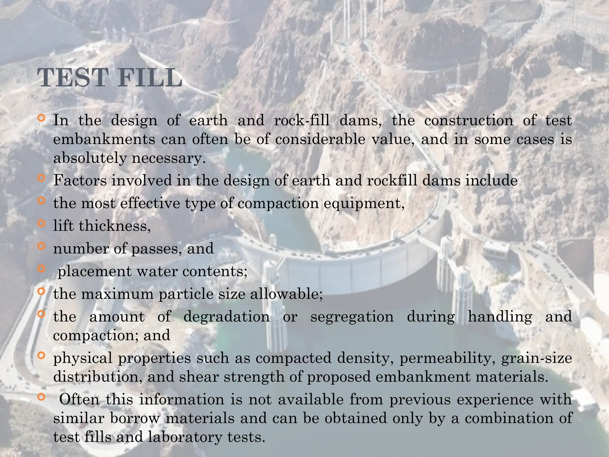 -- Rockfill-Dam constrcution and design and management | PPTX | Civil ...