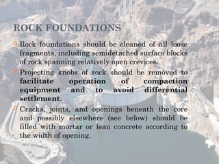 -- Rockfill-Dam constrcution and design and management | PPTX
