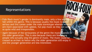 Rock:folk presntation | PPT