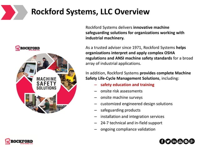 Rockford systems machine safety compliance 101 webinar 2016_f | PDF
