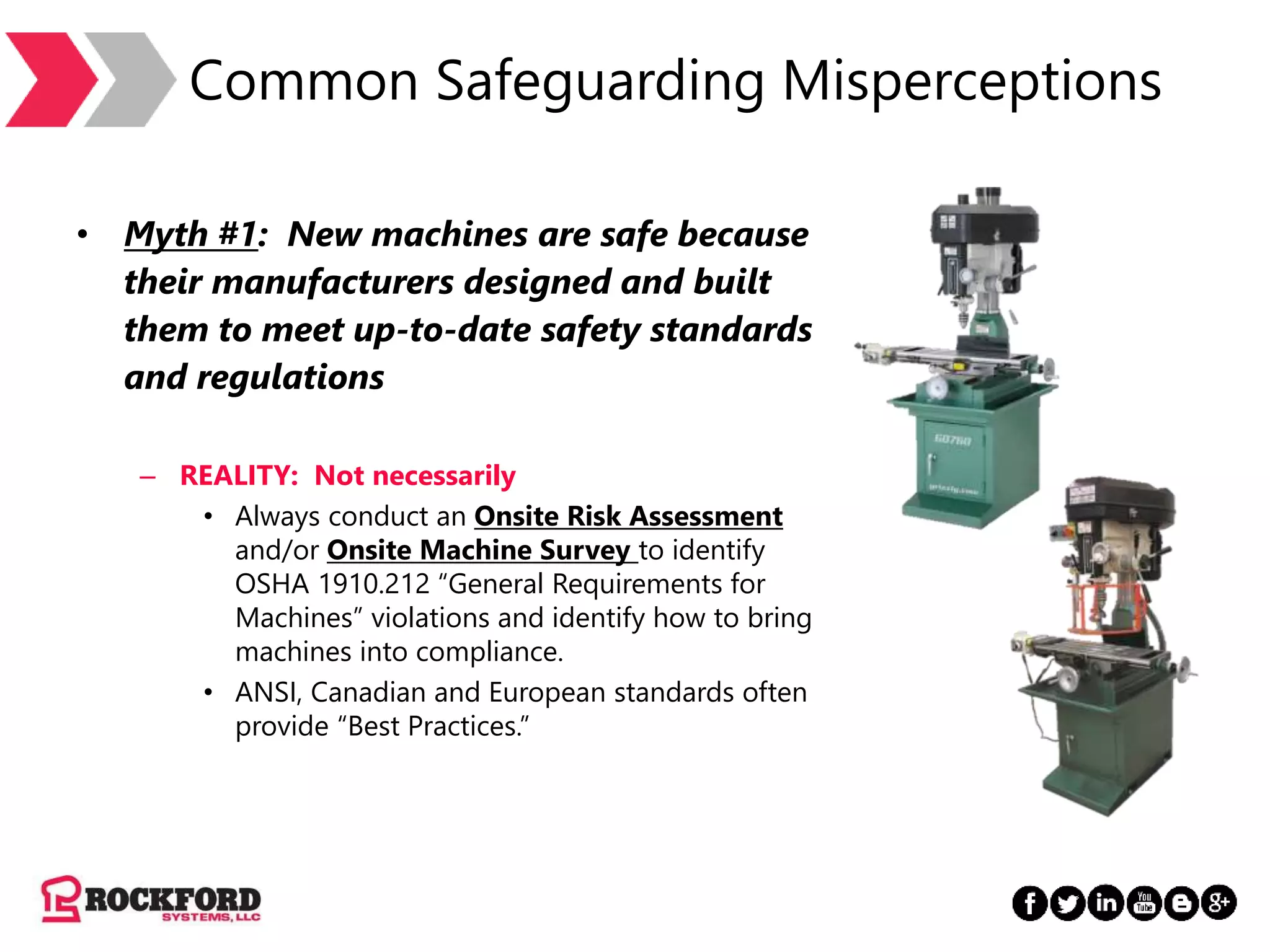 Why Safeguard Industrial Machinery? | PPT