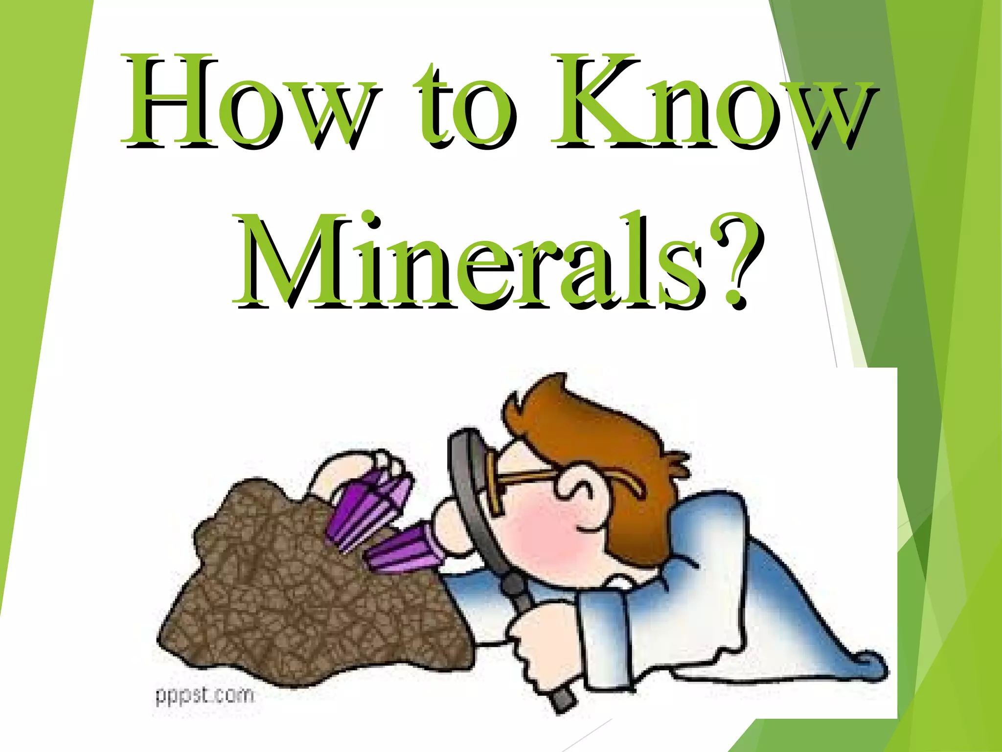 Rock forming minerals | PPT