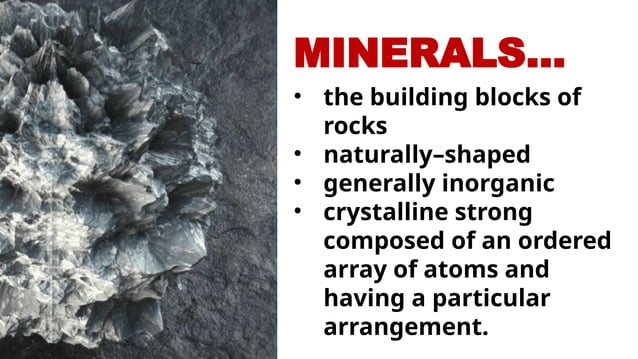 Rock Forming Minerals Earth and Life Science.pptx