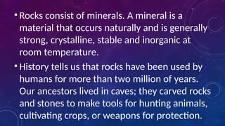 Grade 12 Earth and Life Science Rock Forming Minerals.pptx