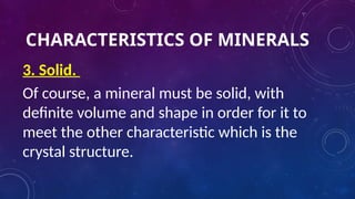 Grade 12 Earth and Life Science Rock Forming Minerals.pptx