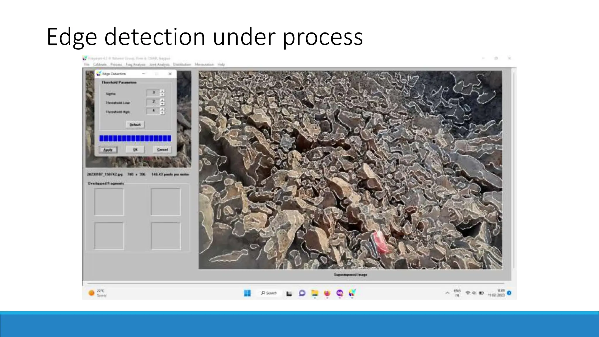 Rock Fragmentation Analysis Pptx
