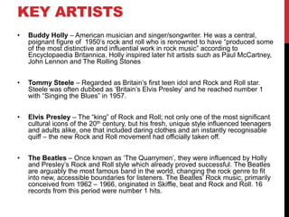 Genre history - Rock | PPTX | Classic Rock | Rock Music