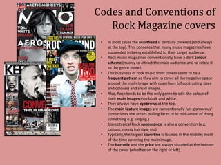 Rock genre research | PPT