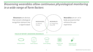 The Future of Biosensing Wearables by @Rock_Health | PDF