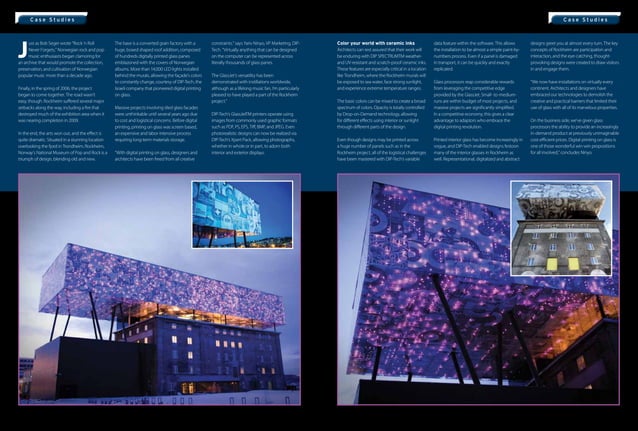 Rockheim Museum & Dip-Tech Print on Glass | PPT