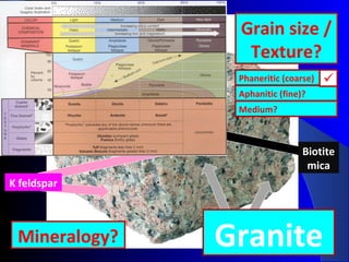 Rock identification igneous kc | PPT