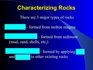 Rock identification igneous kc | PPT