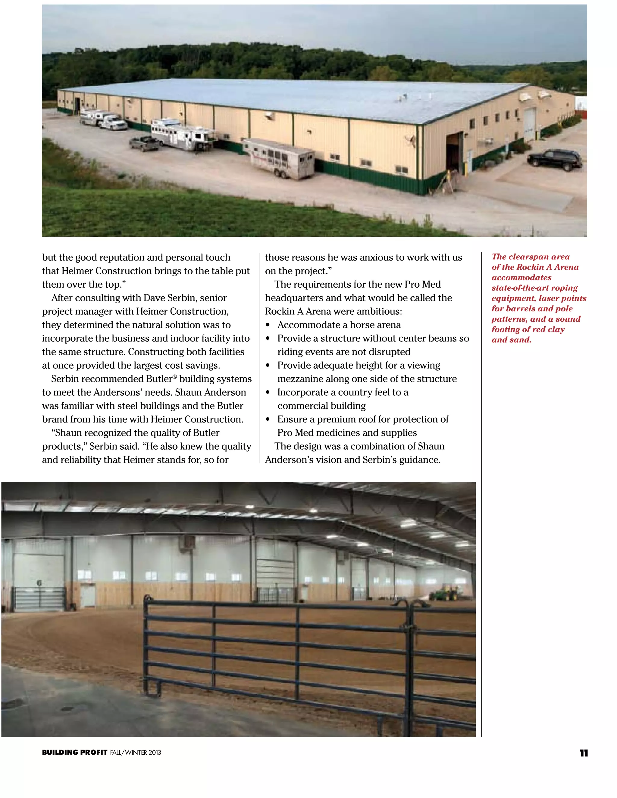 Horse arena fulfills dream of brothers | PDF