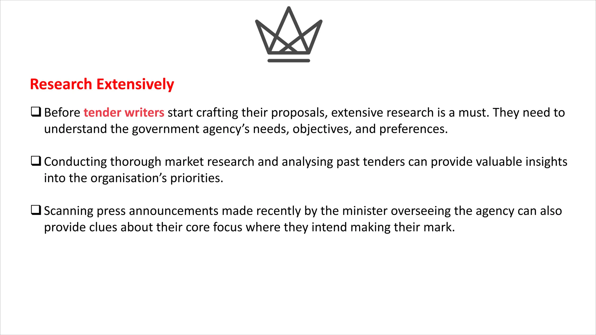 Rocking Government Tenders: Strategies to Follow | PPT