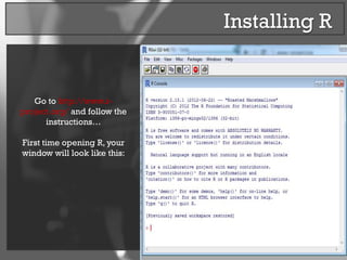 Rocking with R | PPT