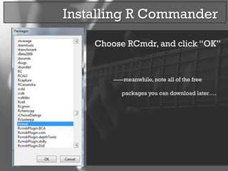 Rocking with R | PPT
