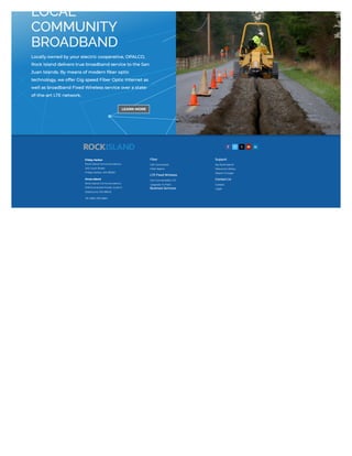 Rock Island Communications San Juan Islands | PDF