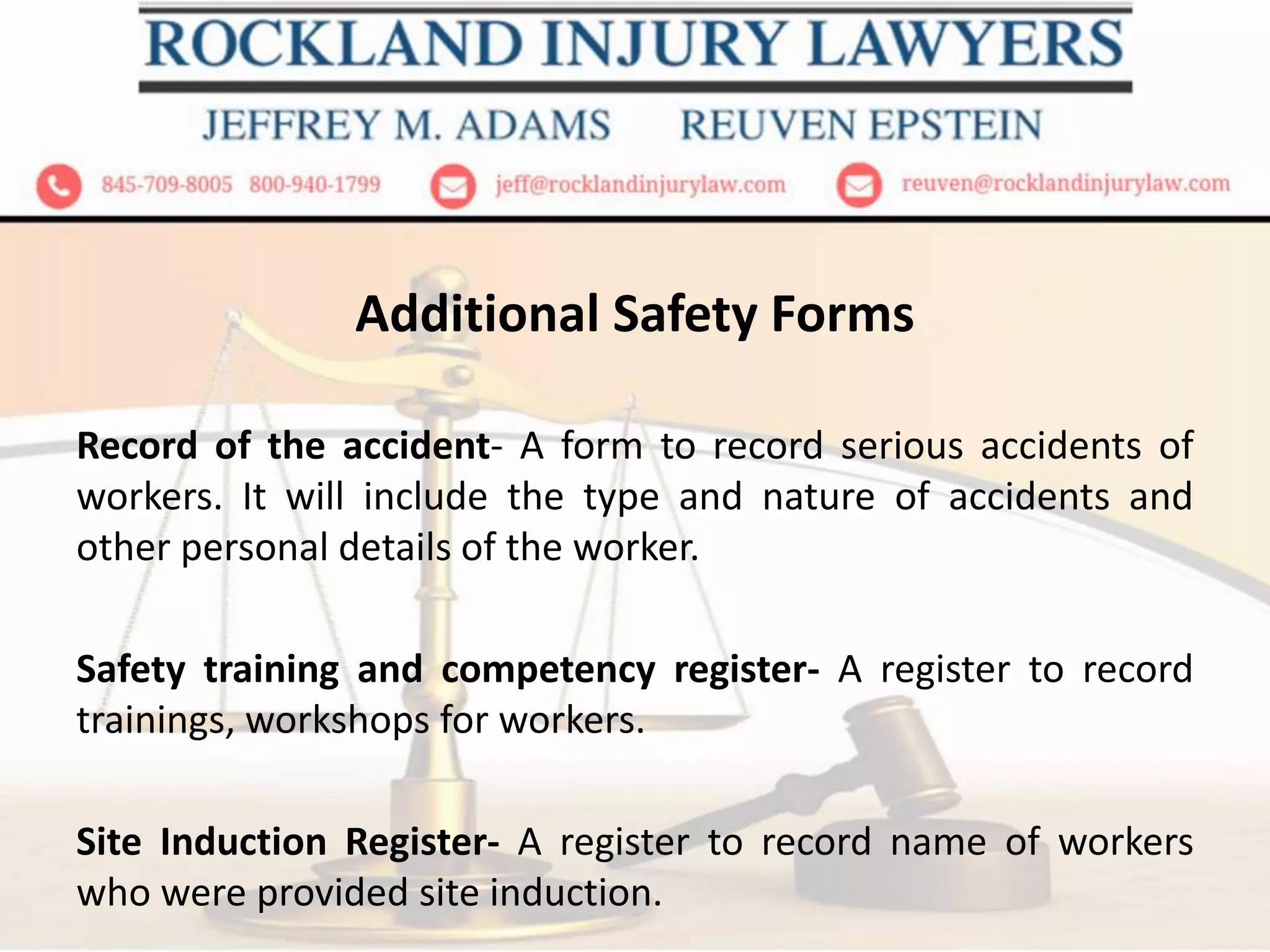 Construction site safety checklist | PPT
