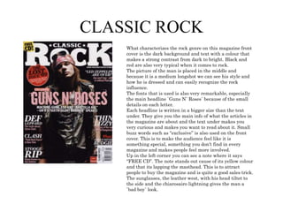 Rock magazine covers | PPTX | Album-oriented Rock | Rock Music