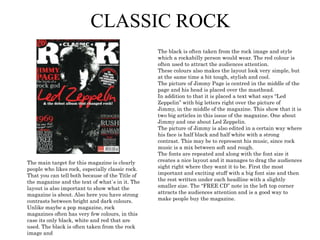 Rock magazine covers | PPTX | Album-oriented Rock | Rock Music
