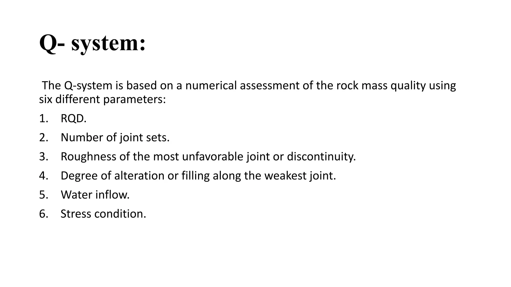 ROCK MASS CLASSIFICATION.pptx