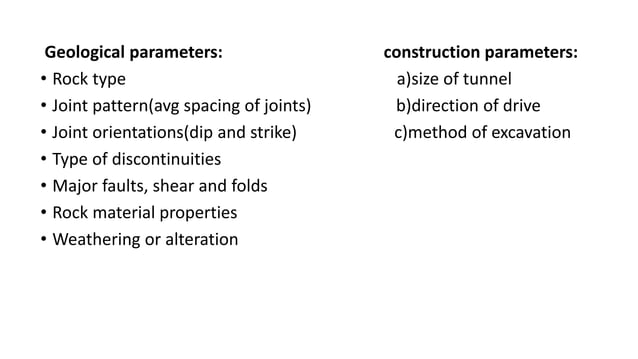 ROCK MASS CLASSIFICATION.pptx | Album-oriented Rock | Rock Music