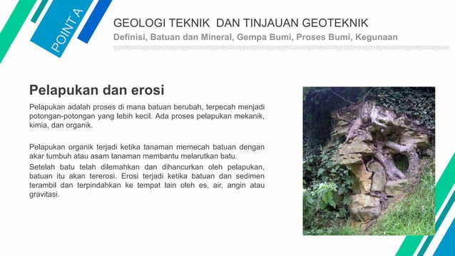 Rock Mass Classification (Klasifikasi Massa Batuan) | PPTX