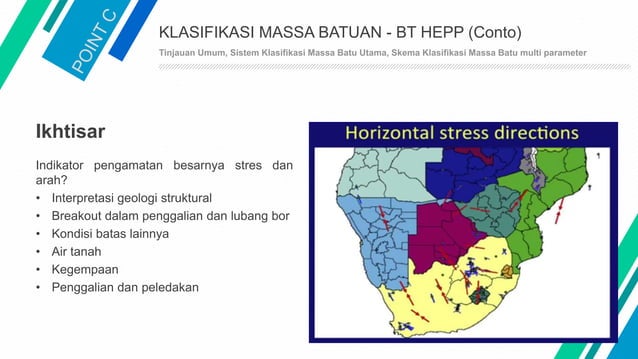 Rock Mass Classification (Klasifikasi Massa Batuan) | PPTX
