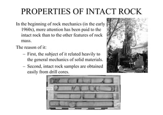 Rock mechanics | PDF