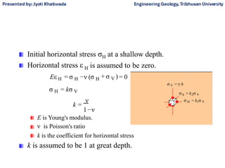 Rock mechanics for engineering geology part 3 | PPTX
