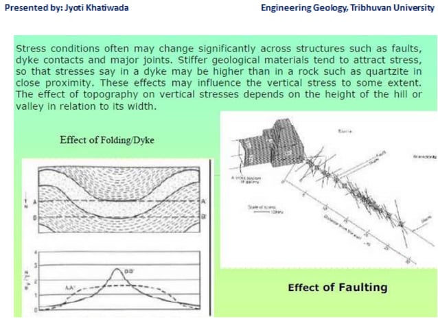 Rock mechanics for engineering geology part 3 | PPTX