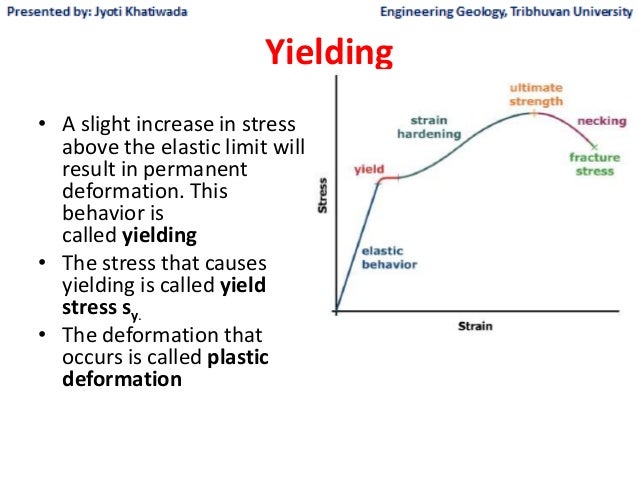 Rock mechanics for engineering geology part 3