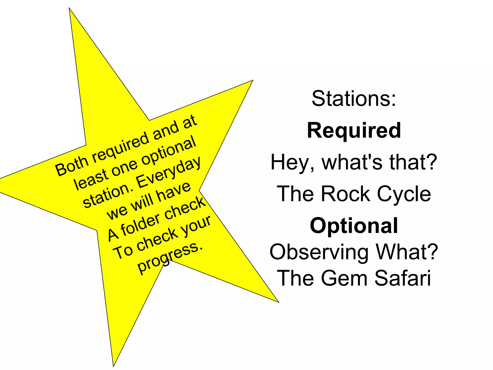 RockMineralStations | PPT