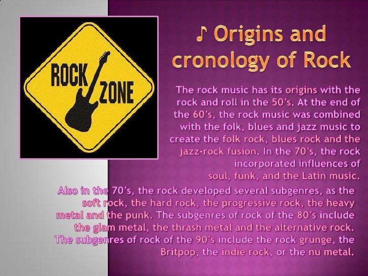 Brief History of Rock music