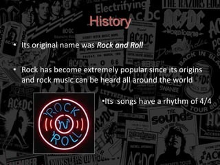 Rock music | PPTX