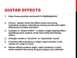 Rock Music Overview | PPTX