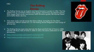 Rock music powerpoint | PPTX