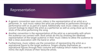 Rock music videos | PPTX