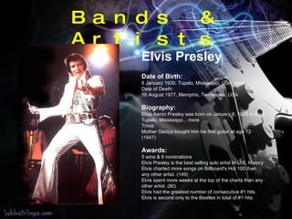 Rock N Roll | PPT | Classic Rock | Rock Music