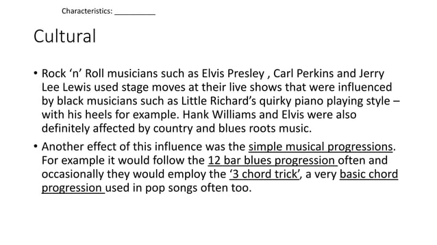 Rock n roll music | PPTX