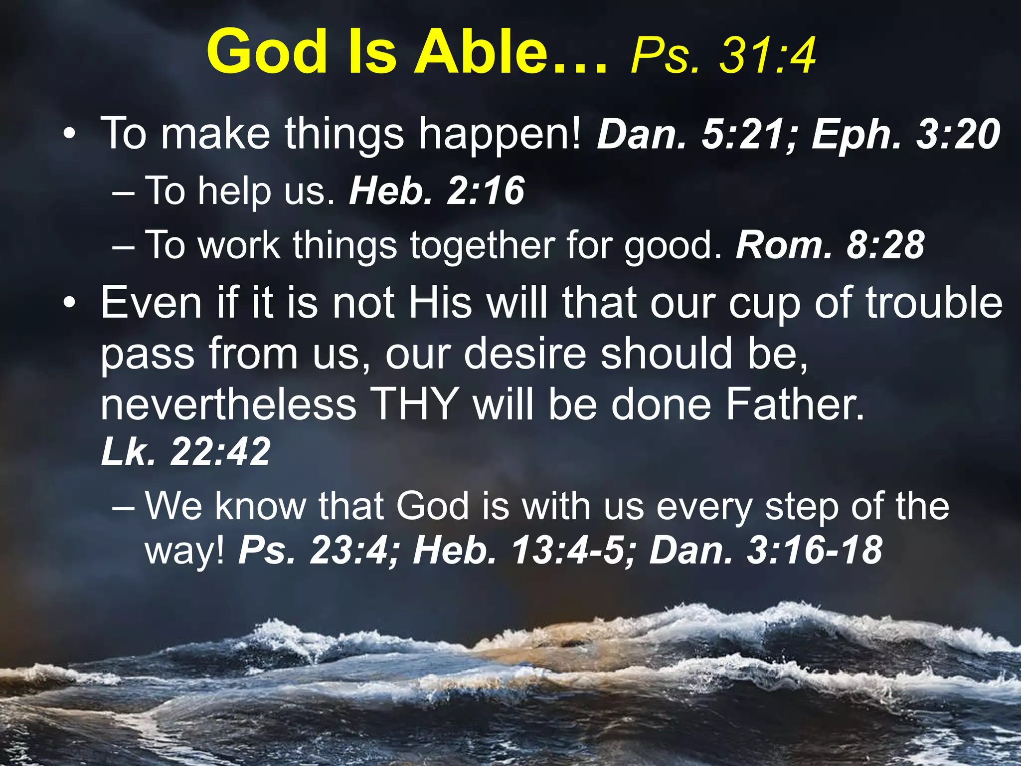 Rock of refuge | PPT