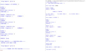 Rock , paper and scissors game made with PYTHON | PPTX