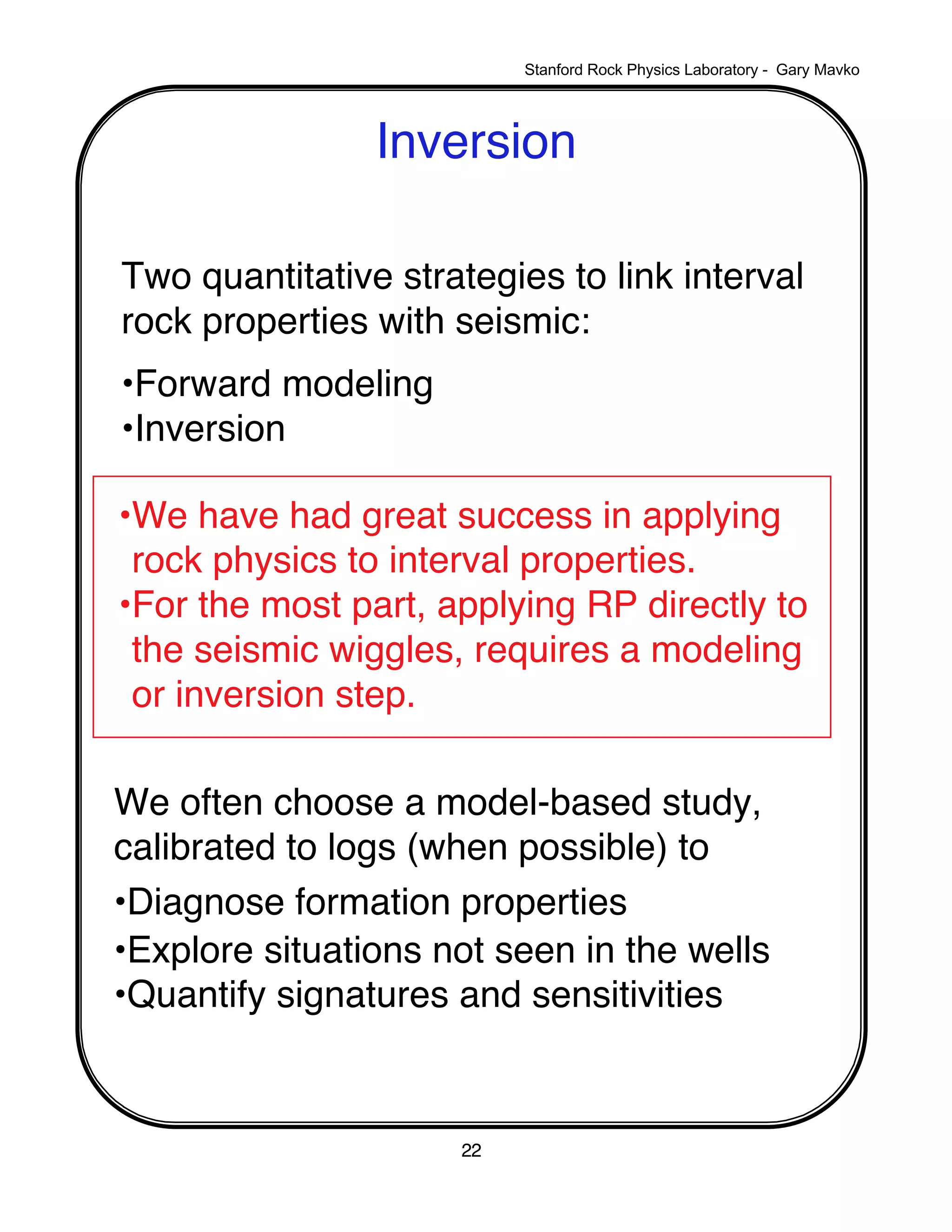 Rock Physics: Basic Concepts | PDF