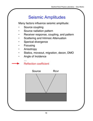 Rock Physics: Basic Concepts | PDF